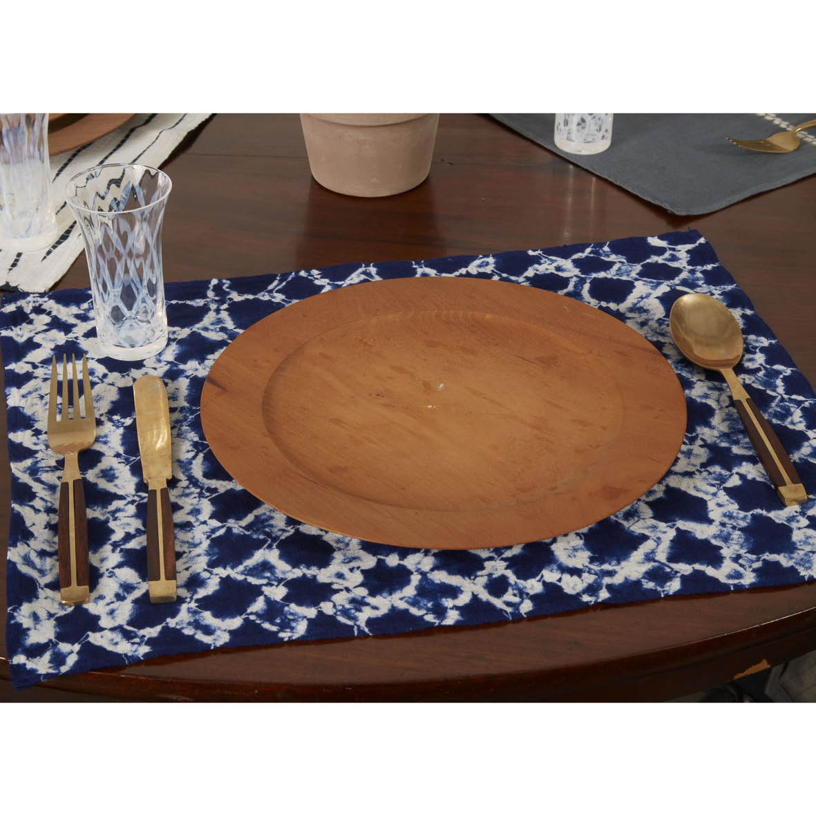 1009CL-030 _ Herringbone Table Mat - 2 Pieces | suzusan オンラインストア